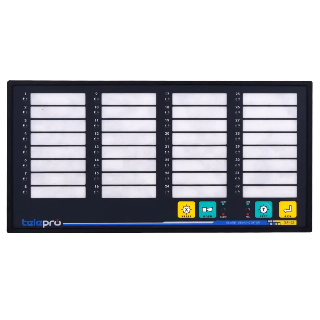 ISP-32 Alarm Anunciator | Telepro Enerji ve Elektronik Sistemleri